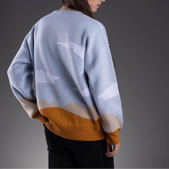 Lovejoy | Sweaters | Nwt Lovejoy Marvellous View Pebble Brain Cloud ...